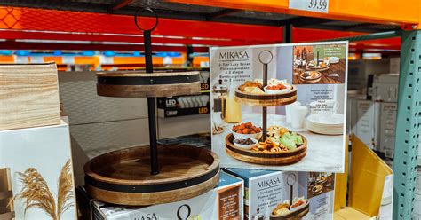 2 Tiered Lazy Susan W Removable Trays Only 39 99 At Costco