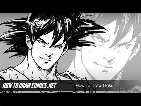 Free Video How To Draw Goku From How To Draw Comics NET Class Central
