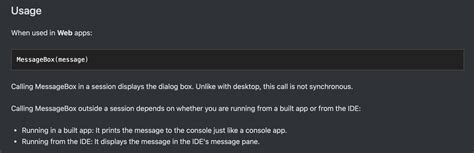 Errormessage Does Not Show The Message In Messagebox Web Xojo