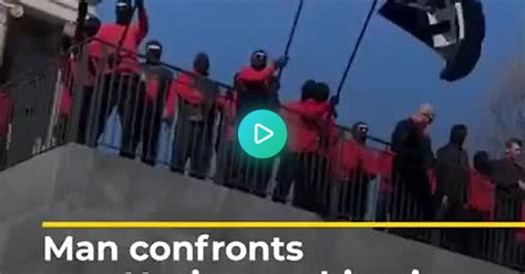 Man Confronts Neo Nazis Marching In Nashville Tennessee Album On Imgur