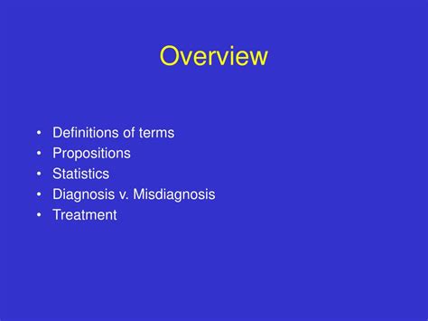 PPT Co Occurring Disorders PowerPoint Presentation Free Download ID
