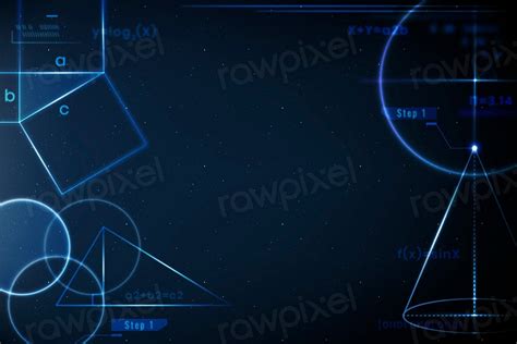 Mathematical And Geometric Background Psd Premium Psd Rawpixel