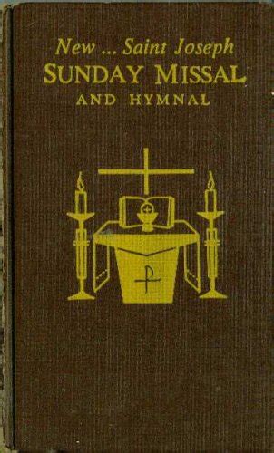 New Saint Joseph Sunday Missal And Hymnal Books