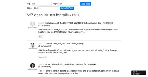 Rsk Github Issues Example Codesandbox