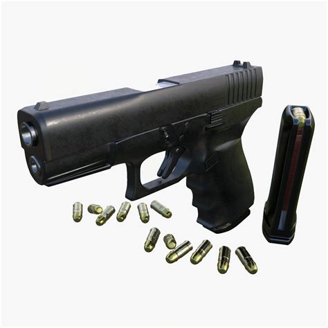 Glock Gun Gun Free 3d Models Download Free3d
