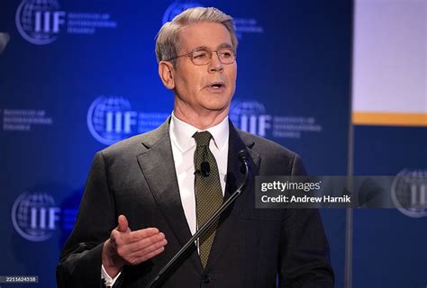 U S Treasury Secretary Scott Bessent Delivers Remarks During The