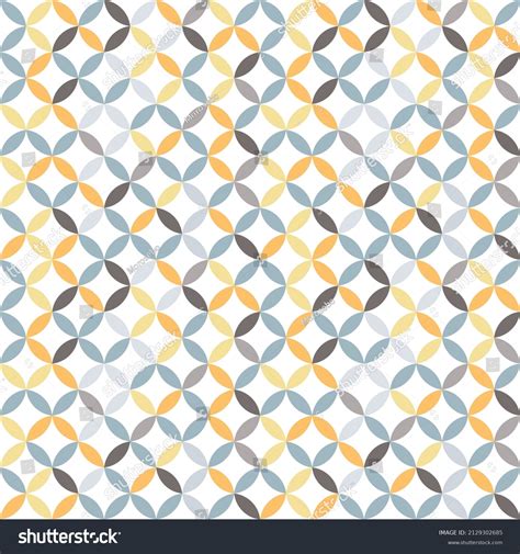 Ceramic Seamless Pattern Ornamental Texture Background Stock Vector