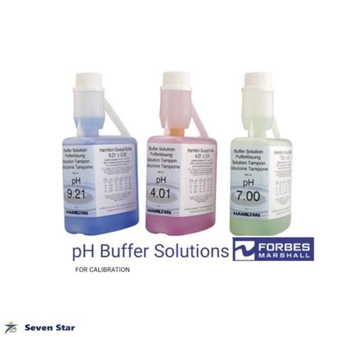 Ph Buffer Solutions For Calibration Seven Star Llc