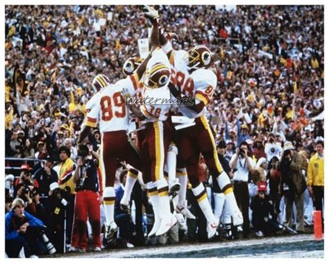 Nfl Washington Redskins Receivers The Fun Bunch Game Action Color 8 X