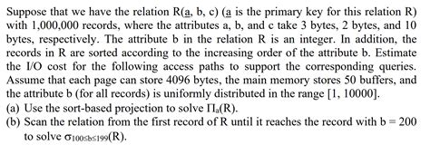 solved suppose that we have the relation r a b c a is the
