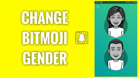 How To Change Your Bitmoji Gender On Snapchat FreewaySocial