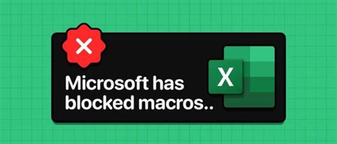 Le 6 Principali Correzioni Per Lerrore Microsoft Ha Bloccato Le Macro In Excel Su Windows
