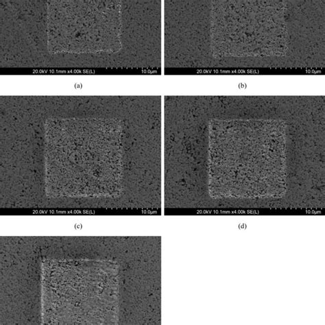 Morphology Ablated By Quasi Flat Top Laser Beam With 032 Jcm²