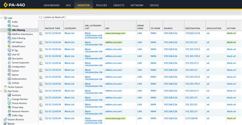Palo Alto How To Block Specific Urls