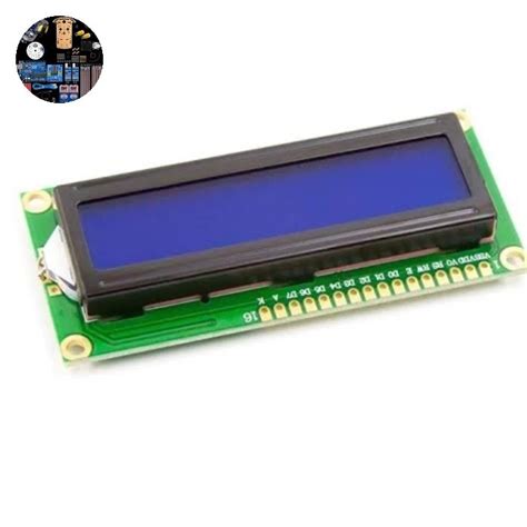 Jual Lcd 16x2 1602 Blue Biru Screen Layar Display Tanpa I2c For Uno