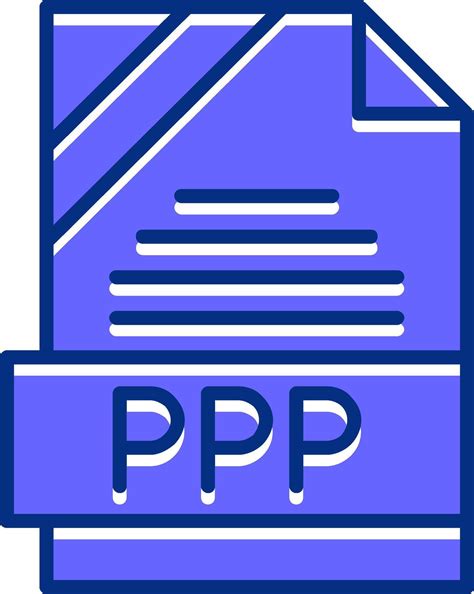PPP Filled Slip Style Icon Vector Art At Vecteezy