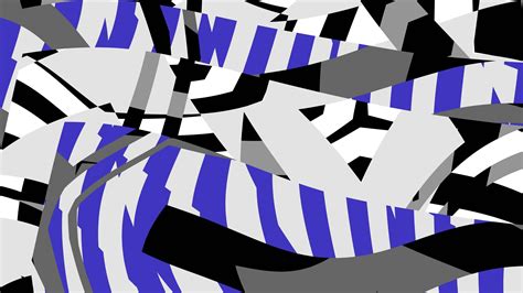 Blue Seamless Prickly Scraps Background Sharp Angular Shapes On