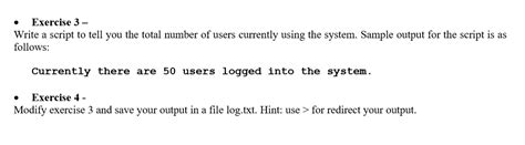 Solved Exercise 3 Write A Script To Tell You The Total