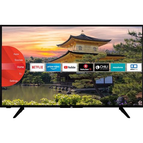 Телевизор JVC 43VU3100, 43" (108 см), Smart, 4K Ultra HD, LED, Клас G ...