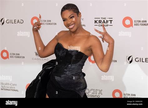 Tiffany Haddish Arrives At The 32nd Annual Elton John Aids Foundation