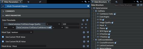 36 Filter Parameters View — Dream3d Nx 720 Documentation