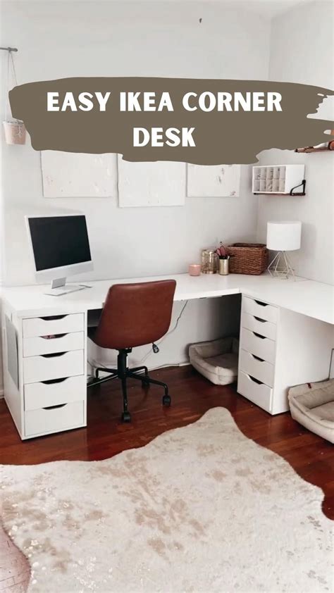 Ikea L Shaped Desk Hack Artofit