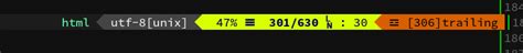 width overflow in tmux split · issue 1745 · vim airline vim airline