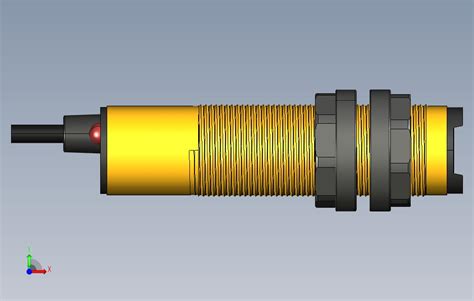 数字红外距离传感器模型图纸免费下载 懒石网