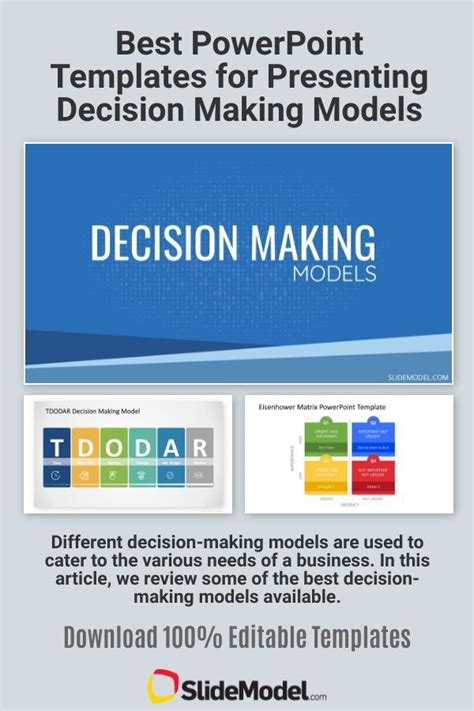 Best PowerPoint Templates For Presenting Decision Making Models Business Powerpoint