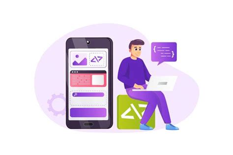 Flutter App Development Vector Art Icons And Graphics For Free Download