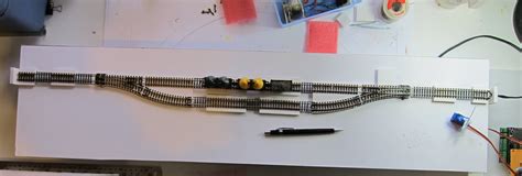 mendes model railroad making points switches turnouts move part 1