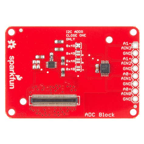 Sparkfun Block For Intel Edison Adc