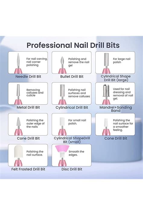 Professional Electric Nail Drill For Acrylic Nails Gel