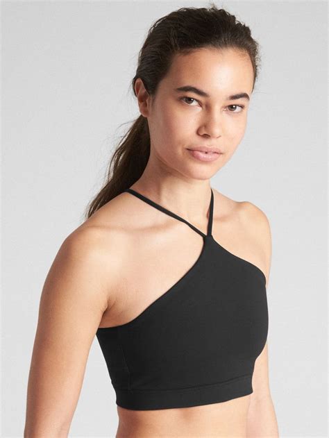 Gapfit Eclipse Low Impact Halter Sports Bra Gap Halter Sports Bra