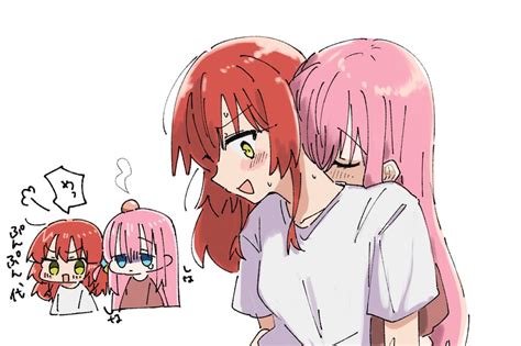 Gotoh Hitori And Kita Ikuyo Bocchi The Rock Drawn By Yog Sooooo Danbooru