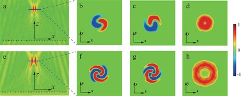 Simulated Electric Field Distribution Of The Generated Optical Vortex