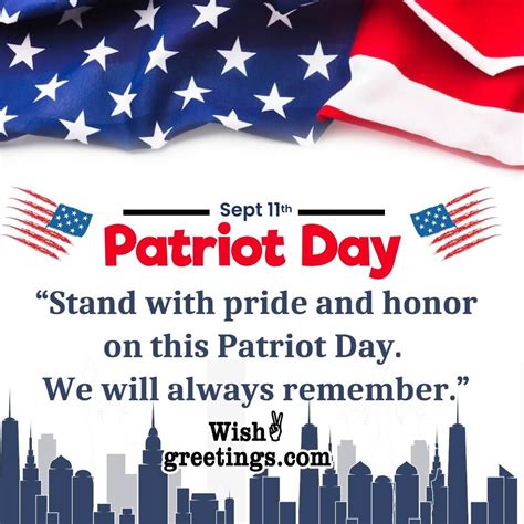 Patriot Day Wishes Messages Wish Greetings