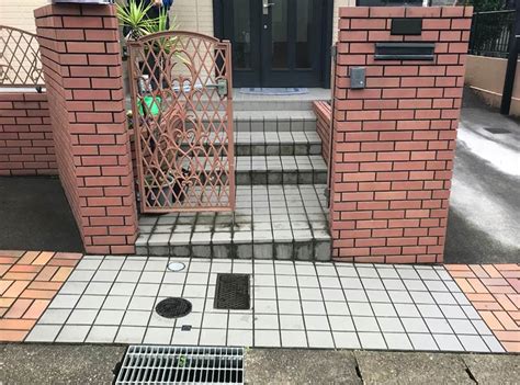 施工事例 石材・タイル・コンクリートの清掃専門│有限会社アクシス