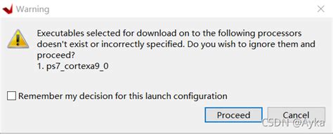 Xilinx Vitis运行报错executables Selected For Download On To The Following Processors Doesn‘t Exist的
