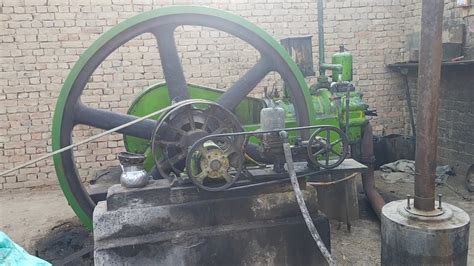 35 HP Power Desi Diesel Engine Ruston Starting Diesel Engine -Desi kala ...