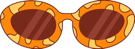 Premium Vector Groovy Sunglasses Accessory