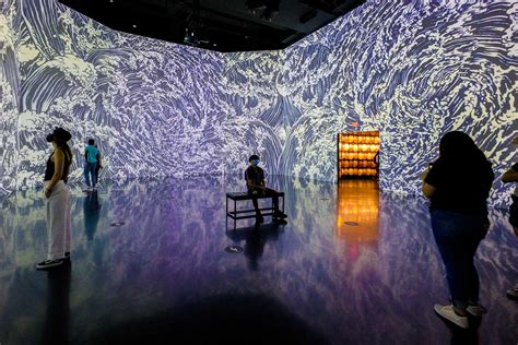 artechouse interactive hanami exhibit yuko shimizu