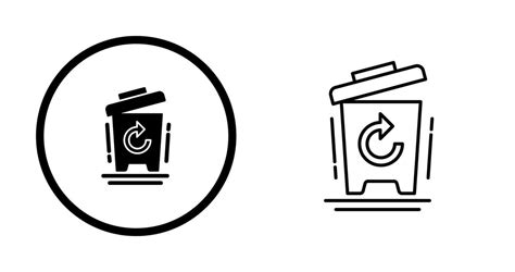 Bin Vector Icon 33568312 Vector Art At Vecteezy