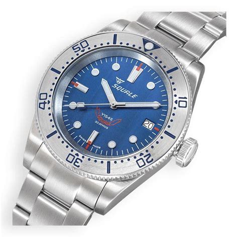 Squale 1545 Blue 1545ssblc Ac Otomatik Abt Saat