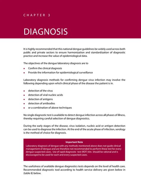 Dengue Guidelines Pdf Infectious Diseases Diseases And Conditions