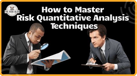 How To Master Risk Quantitative Analysis Techniques