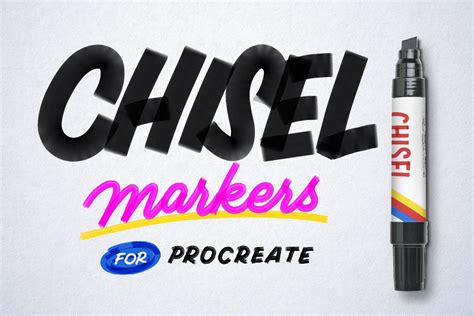 Chisel Brush For Procreate V1 0 Perfect Tool For Hand Lettering