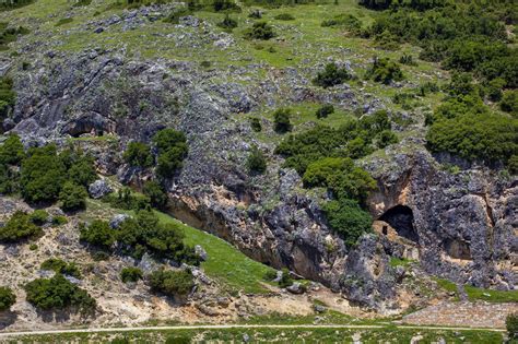 Cave Hermitage Of Pythio The Mount Olympus Greece
