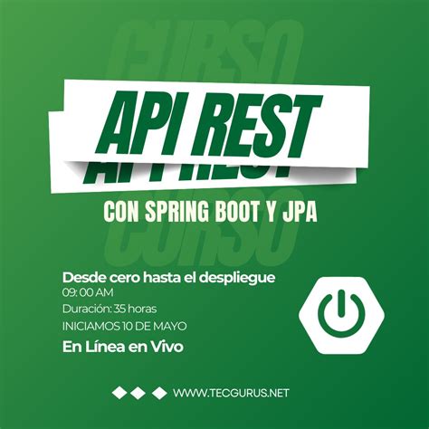 Tec 💻 Aprende A Crear Apis Rest Con Spring Boot Y Jpa De Manera Práctica Y Efectiva Este
