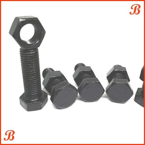 Jual BAUT MUR 88 16X70 BAUT BAJA M16 BAUT HTB KUNCI 24 BAJA HITAM 16 X